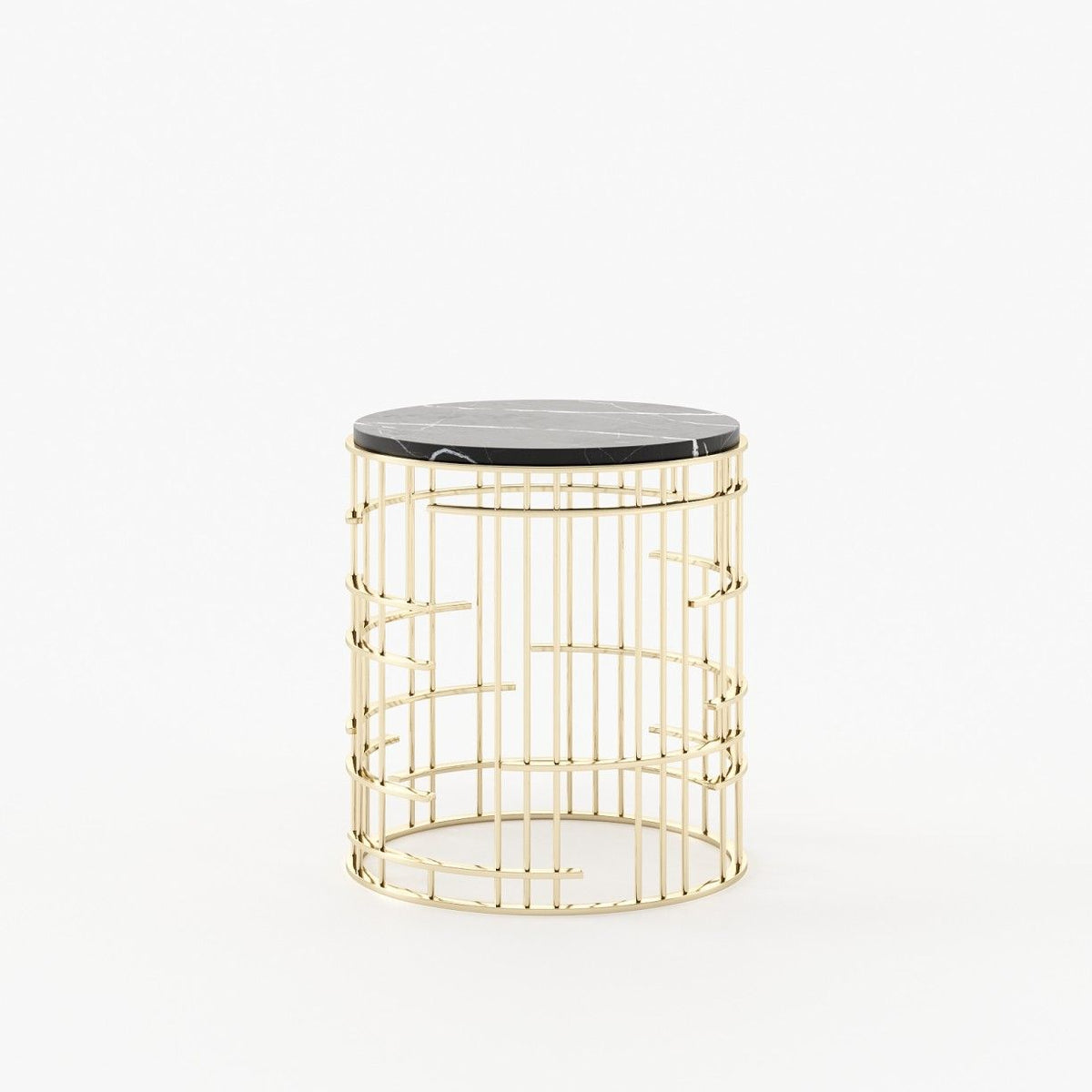 Laskasas MERCY Nest & Side Table Nero Marquina Polished Marble – Araco ...