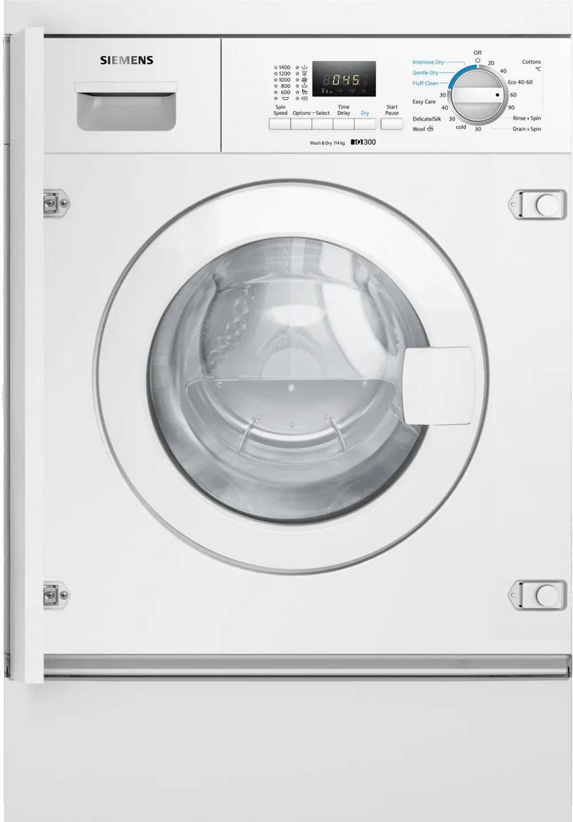 Siemens WK14D322GB iQ300 7kg/4kg Integrated Washer Dryer – Araco Interiors